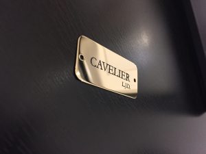 Laser-CutZ | 24k Gold Plated High Polish Name Tag for Clothing Brand ...